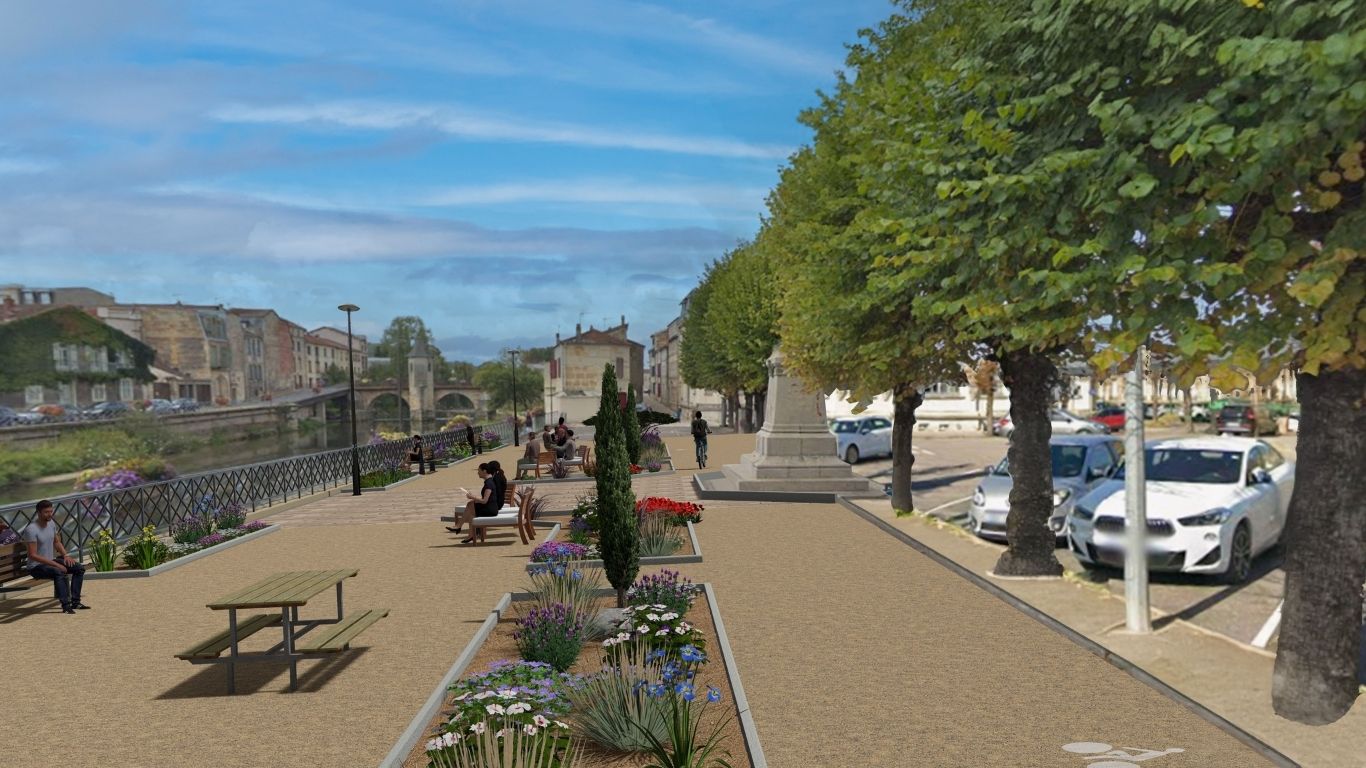 Bar-le-Duc : près de deux mois de travaux pour l’aménagement aux abords de l'Ornain